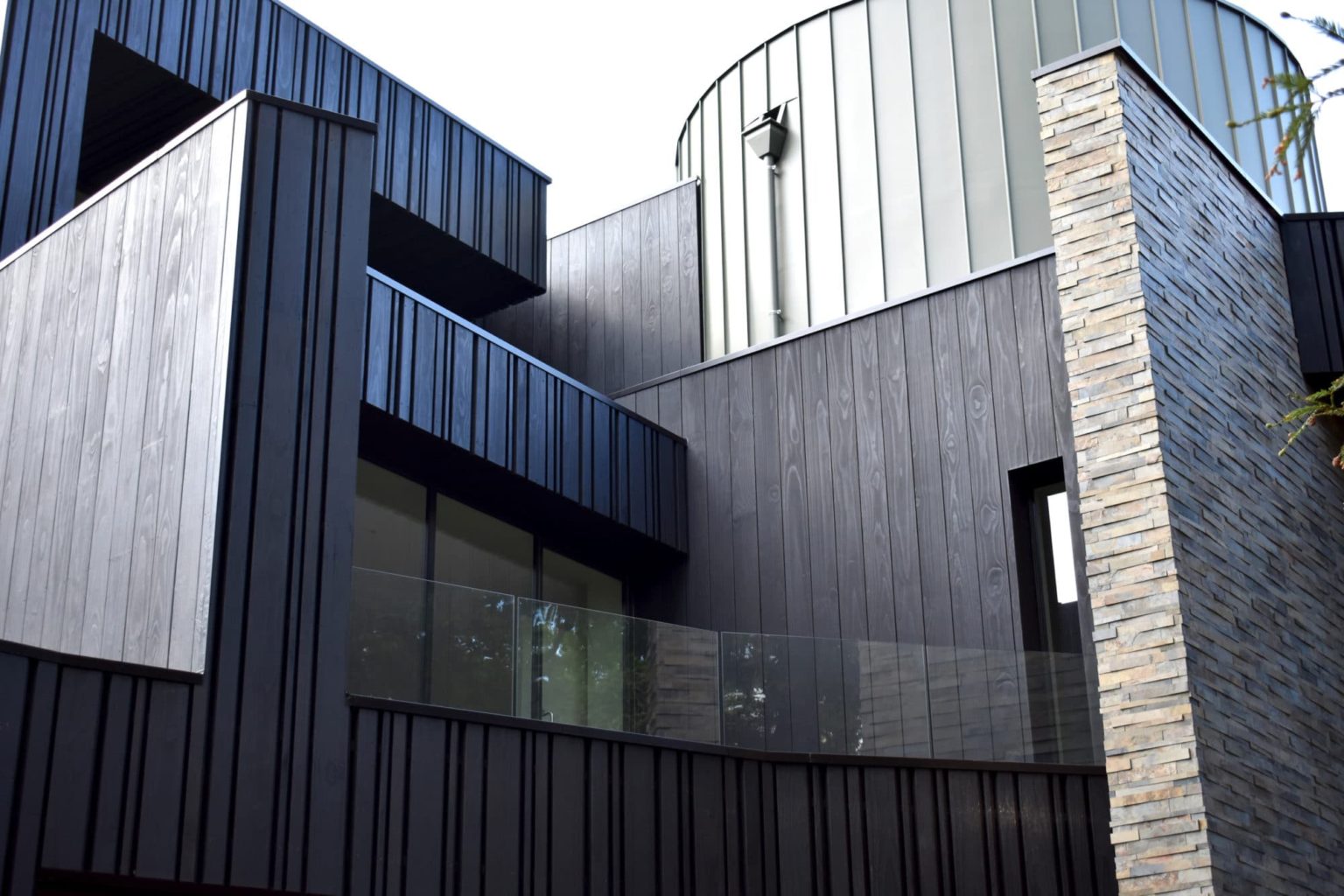 Black Accoya cladding, a Japanese influence - Decking Network