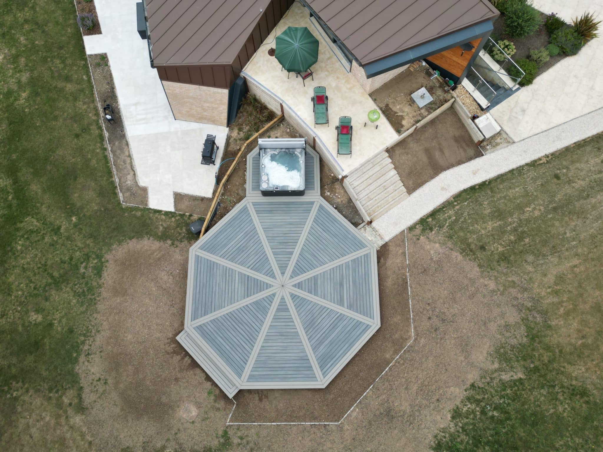 True Octagon Composite Decking - Decking Network