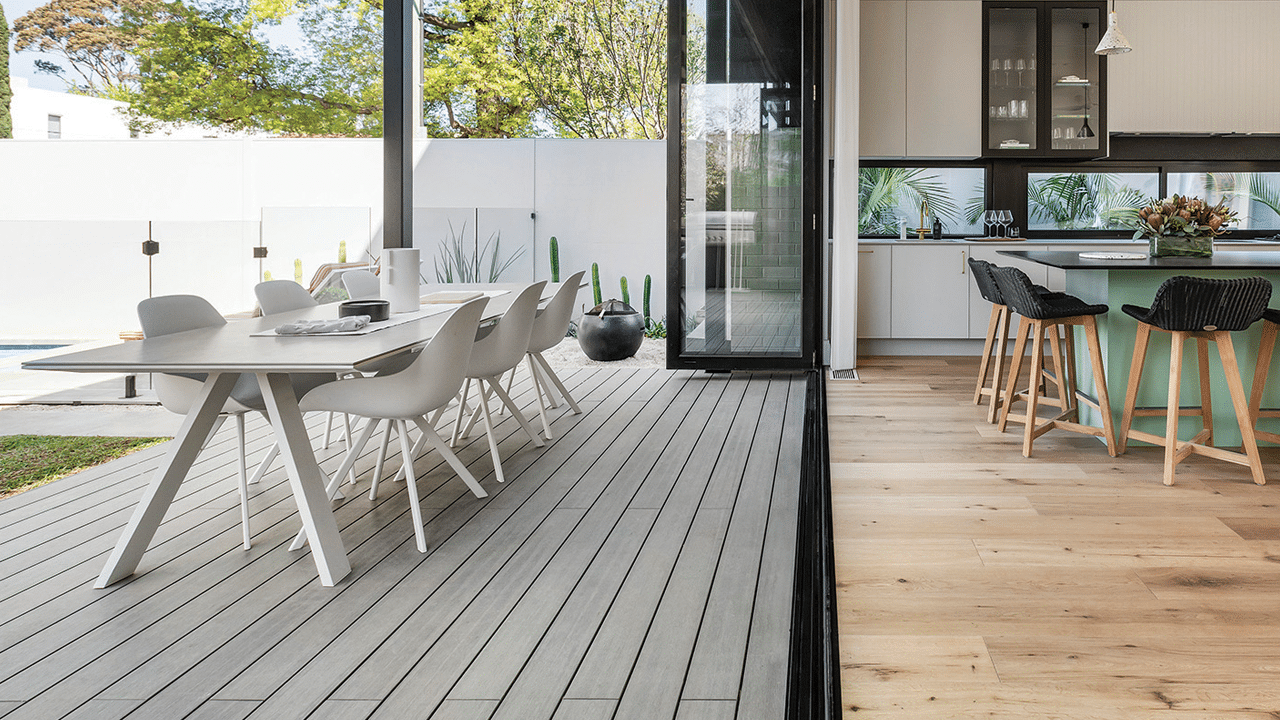 Outdure’s aluminium framing system - Decking Network